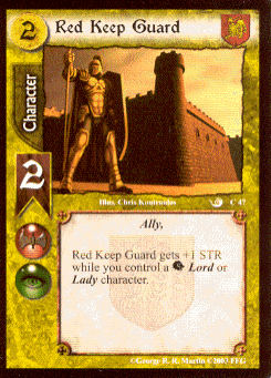Red Keep Guard (I&FE) | CardGuide Wiki | Fandom
