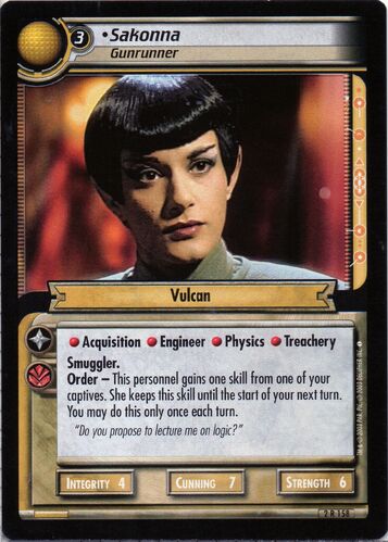 Sakonna - Gunrunner (ENE) | CardGuide Wiki | Fandom