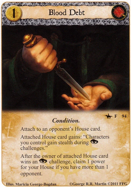 Blood Debt (TbC) | CardGuide Wiki | Fandom