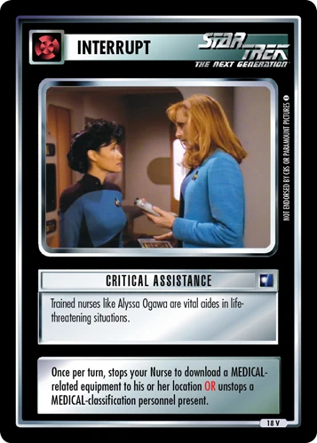 Critical Assistance (LFL) | CardGuide Wiki | Fandom