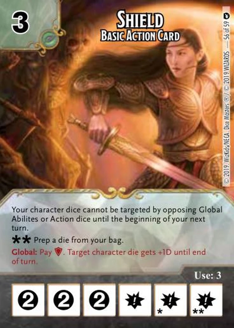 Shield - Basic Action Card (TIWCB) | CardGuide Wiki | Fandom