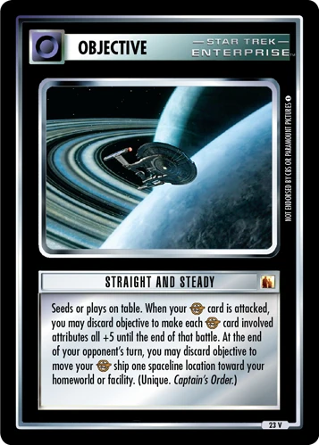Straight and Steady | CardGuide Wiki | Fandom