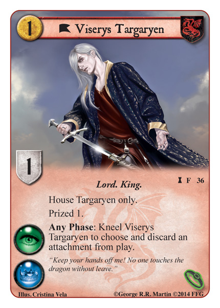 Viserys Targaryen Tcp Cardguide Wiki Fandom