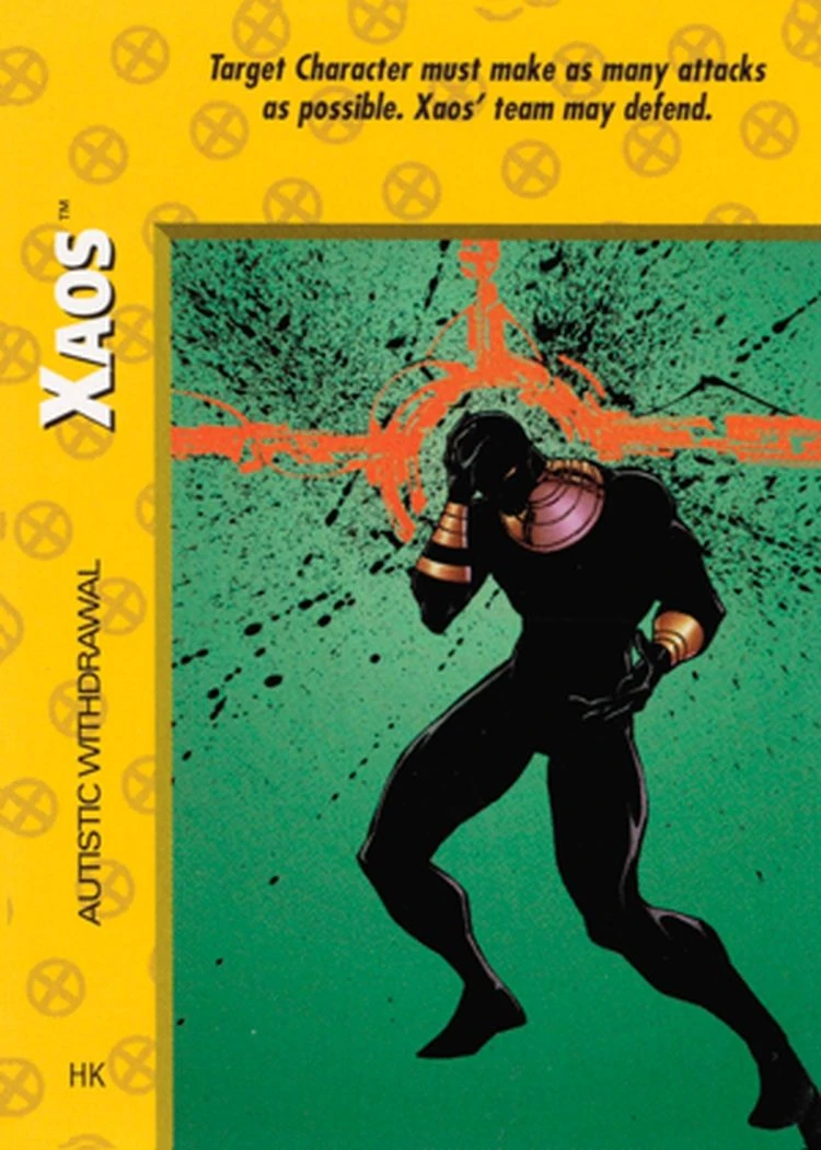 Xaos - Autistic Withdrawal (XMOP) | CardGuide Wiki | Fandom