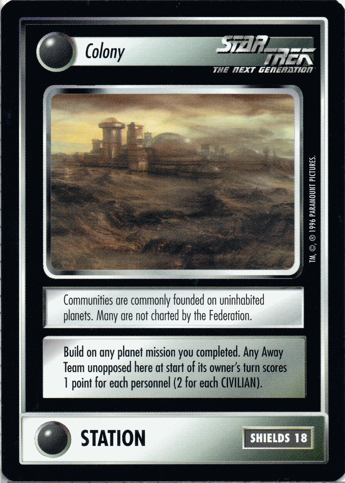 Colony (QC) | CardGuide Wiki | Fandom