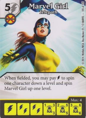 Marvel Girl - Telepath (UXM) | CardGuide Wiki | Fandom