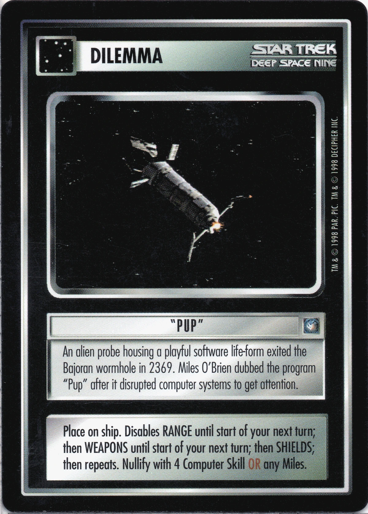 "Pup" (DS9) | CardGuide Wiki | Fandom