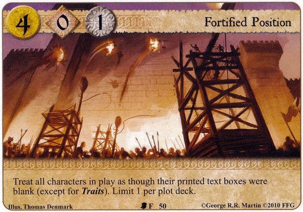 Fortified Position (LoW) | CardGuide Wiki | Fandom