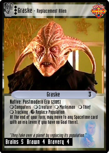 Graske - Replacement Alien (T10D) | CardGuide Wiki | Fandom