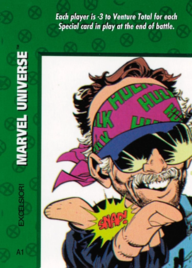 Marvel Universe - Excelsior! (XMOP) | CardGuide Wiki | Fandom