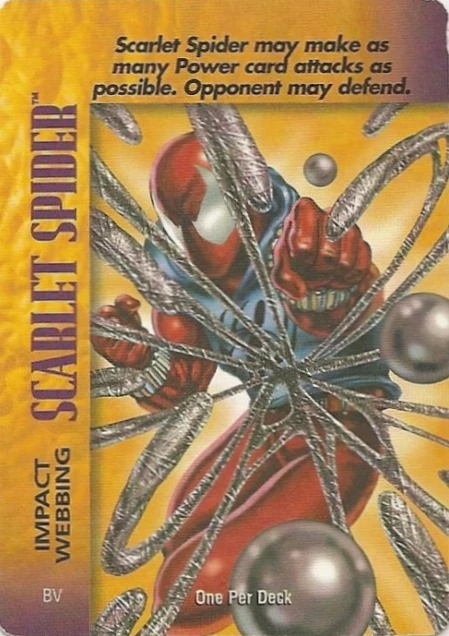 Scarlet Spider - Impact Webbing (PSOP) | CardGuide Wiki | Fandom