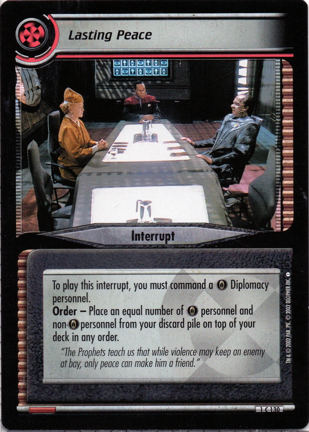 Lasting Peace (2E) | CardGuide Wiki | Fandom