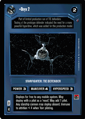 Onyx 2 | CardGuide Wiki | Fandom
