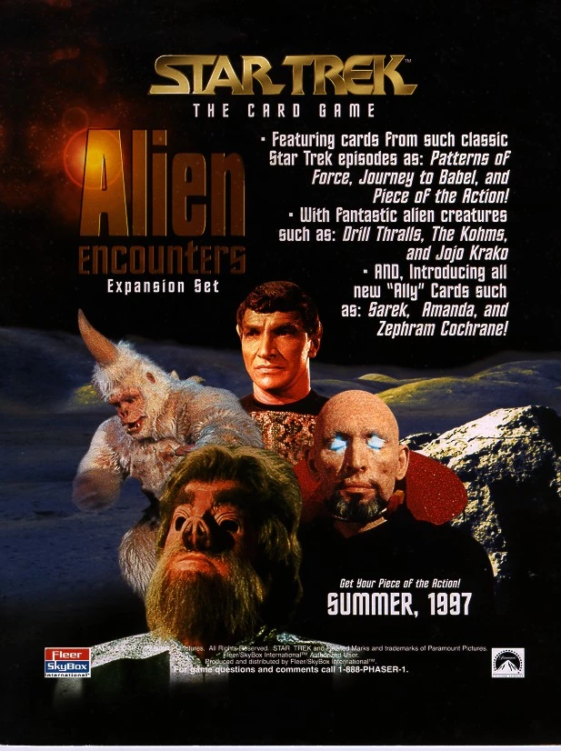 Alien Encounters (expansion) | CardGuide Wiki | Fandom