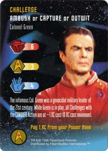 Colonel Green (ST) | CardGuide Wiki | Fandom