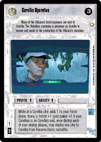Corellia Operative (SE) | CardGuide Wiki | Fandom