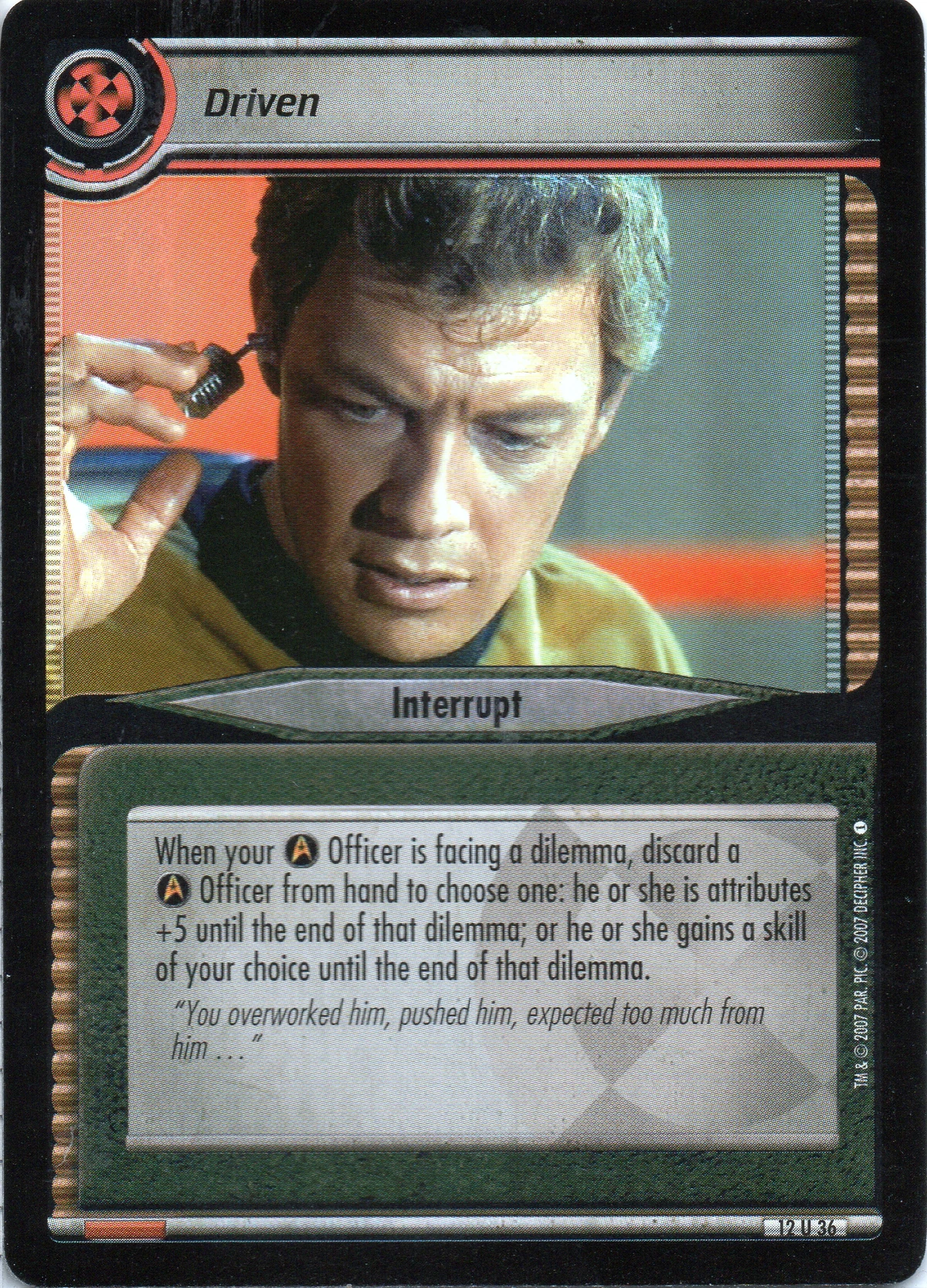 Driven (TATV) | CardGuide Wiki | Fandom