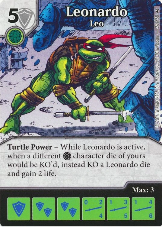 Leonardo - Leo (TMNT) | CardGuide Wiki | Fandom