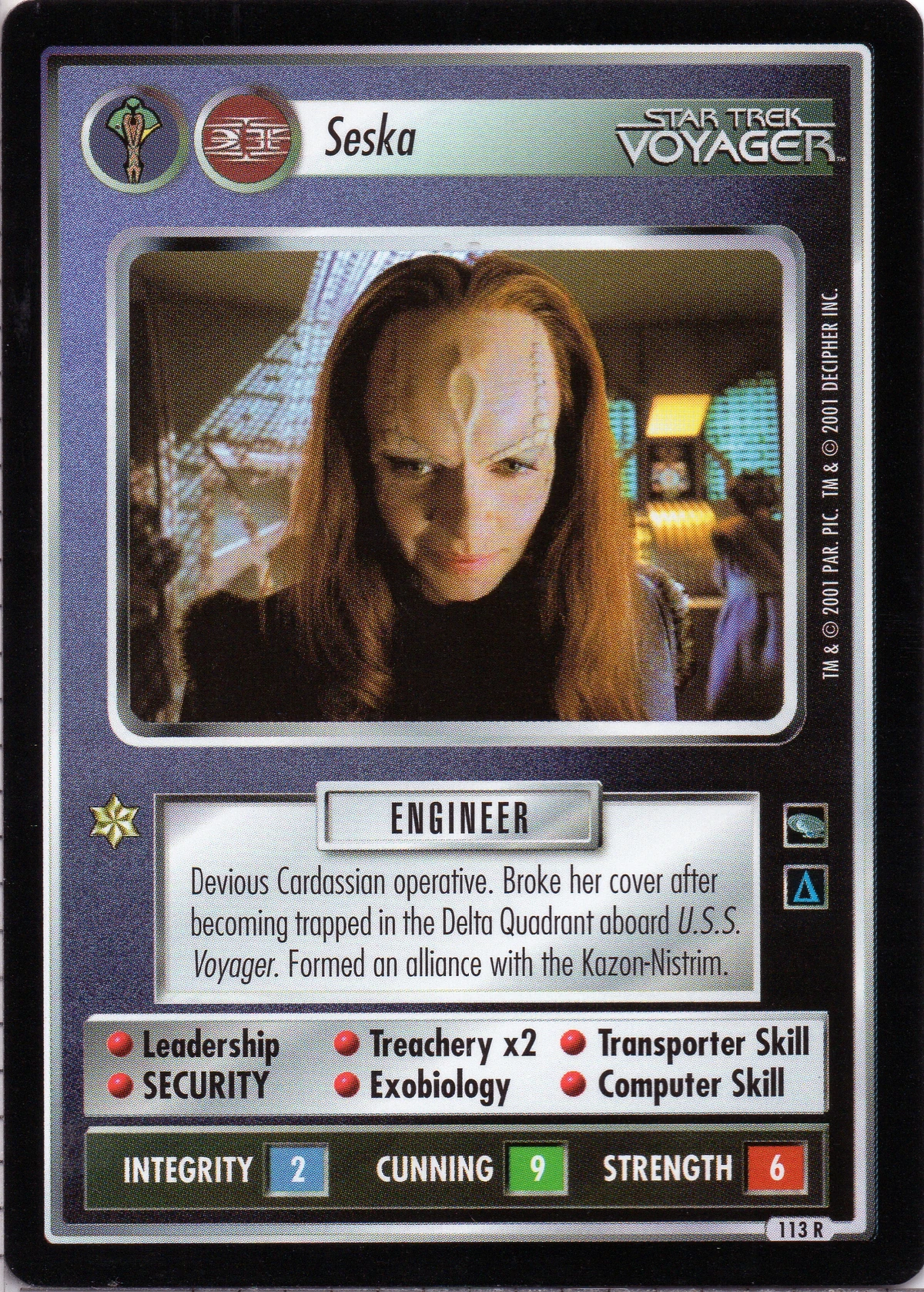 Seska (VOY) | CardGuide Wiki | Fandom