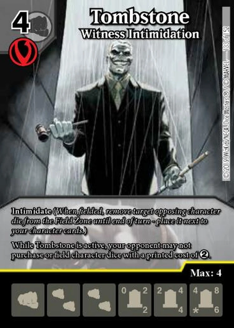 Tombstone - Witness Intimidation (AIGDP) | CardGuide Wiki | Fandom