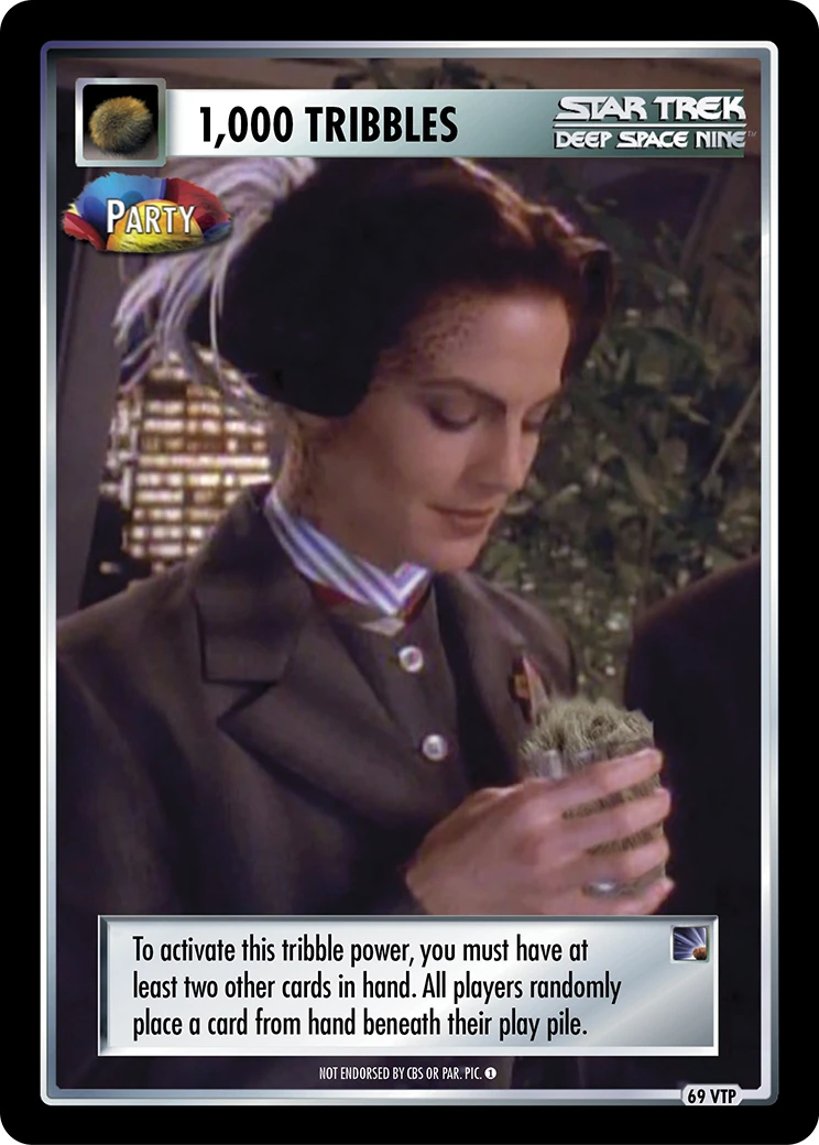 1,000 Tribbles - Party (VP) | CardGuide Wiki | Fandom