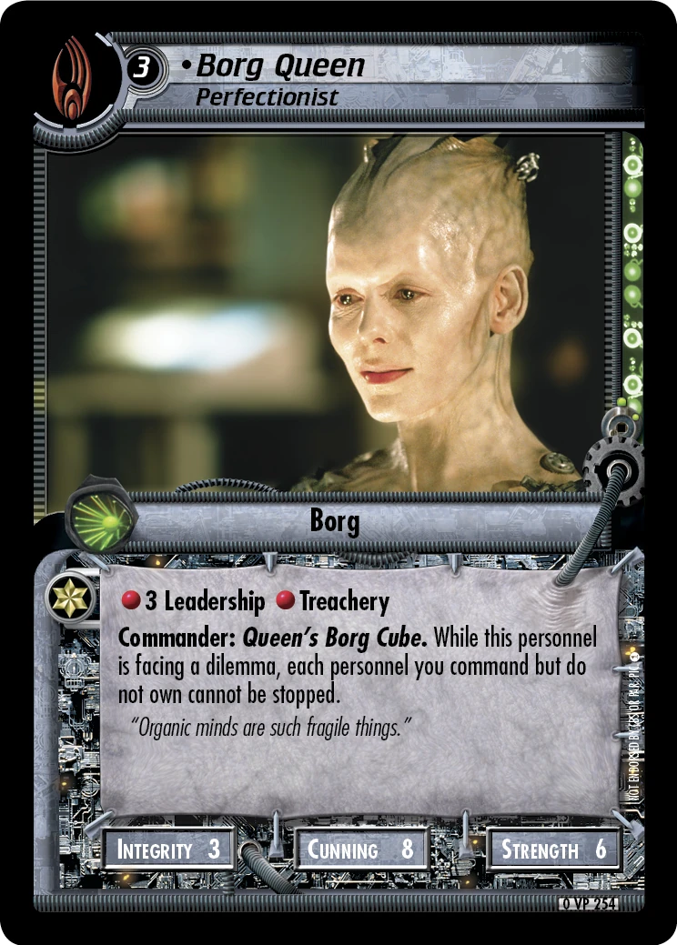 Borg Queen - Perfectionist (VP) | CardGuide Wiki | Fandom
