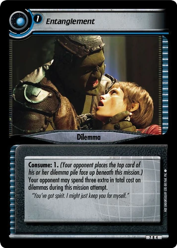 Entanglement (Errata) (SNW) | CardGuide Wiki | Fandom