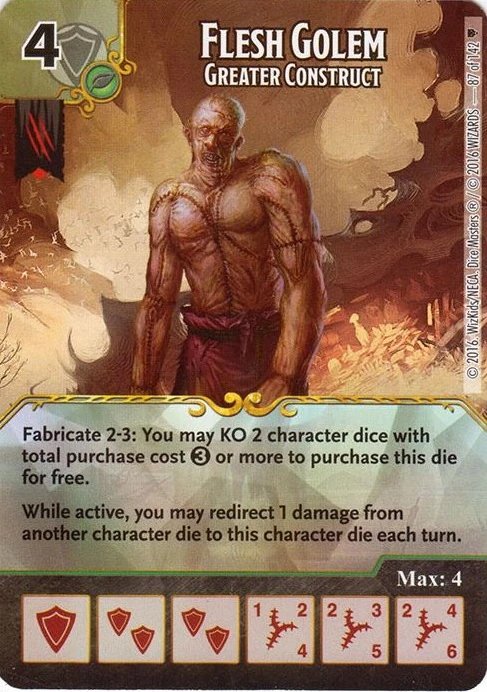 Flesh Golem - Greater Construct (FUS) | CardGuide Wiki | Fandom