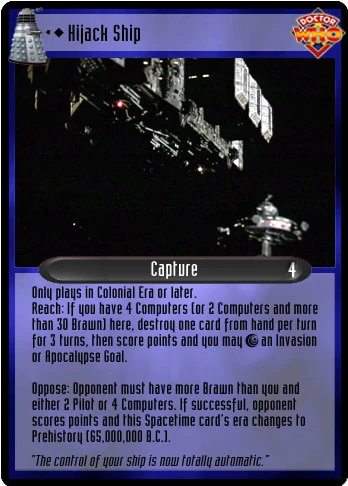 Hijack Ship (BS) | CardGuide Wiki | Fandom