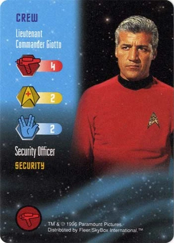 Lieutenant Commander Giotto (ST) | CardGuide Wiki | Fandom