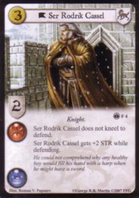 Ser Rodrik Cassel (ITLP) | CardGuide Wiki | Fandom