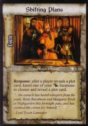 Shifting Plans (AFoD) | CardGuide Wiki | Fandom