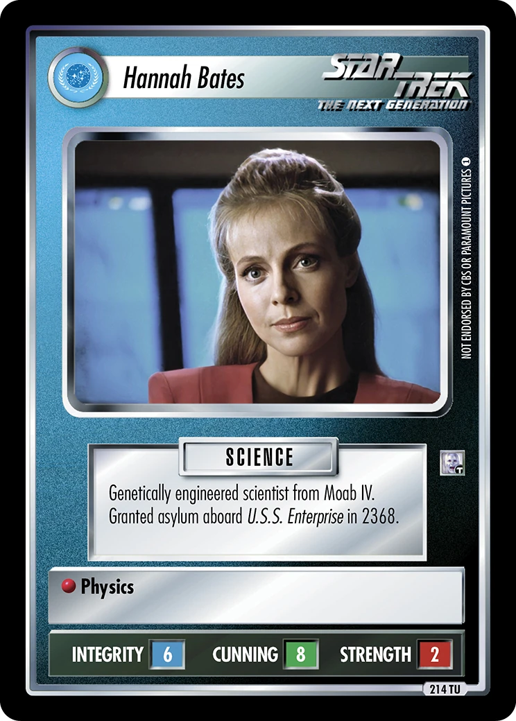 Hannah Bates (PT) | CardGuide Wiki | Fandom