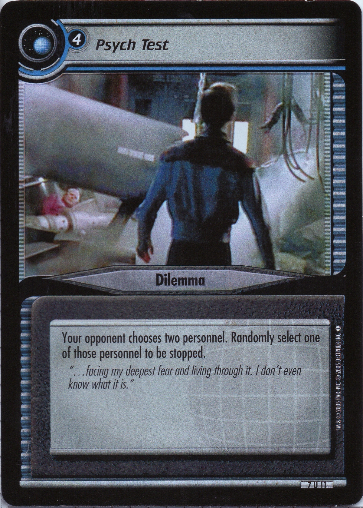 Psych Test (SNW) | CardGuide Wiki | Fandom