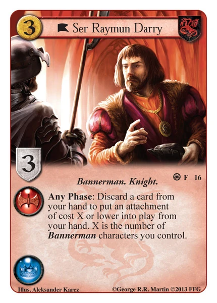 Ser Raymun Darry (TBG) | CardGuide Wiki | Fandom
