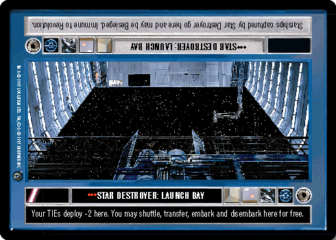 Star Destroyer: Launch Bay (DGB) | CardGuide Wiki | Fandom