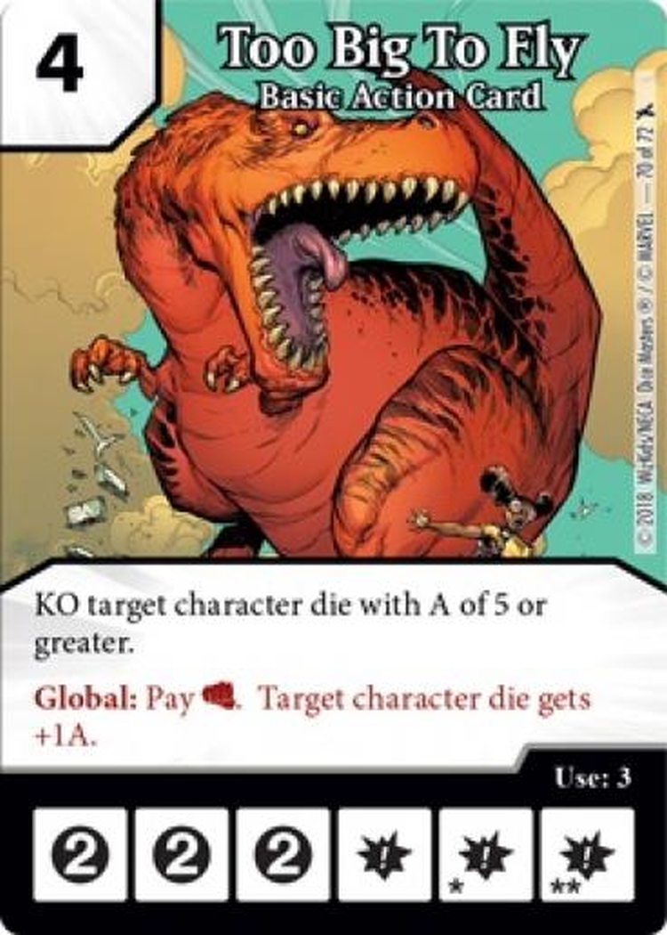 Too Big To Fly Basic Action Card Xmfcb Cardguide Wiki Fandom