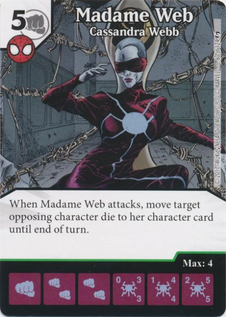 Madame Web - Cassandra Webb (GotG) | CardGuide Wiki | Fandom