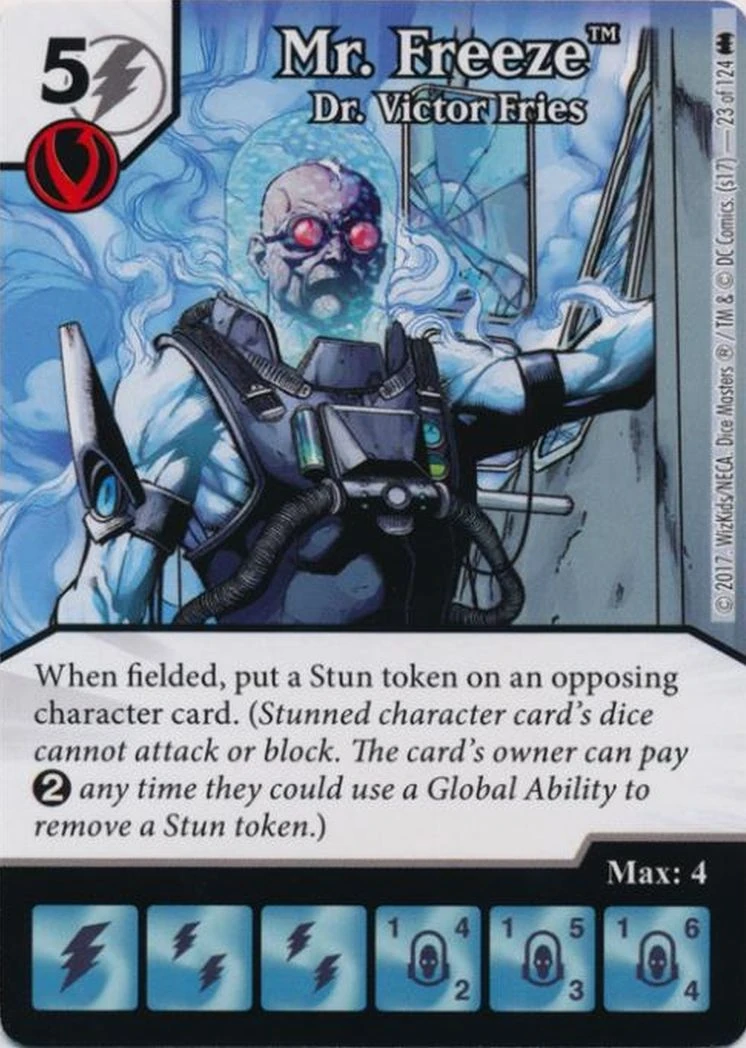 Mr. Freeze - Dr. Victor Fries (BMDM) | CardGuide Wiki | Fandom