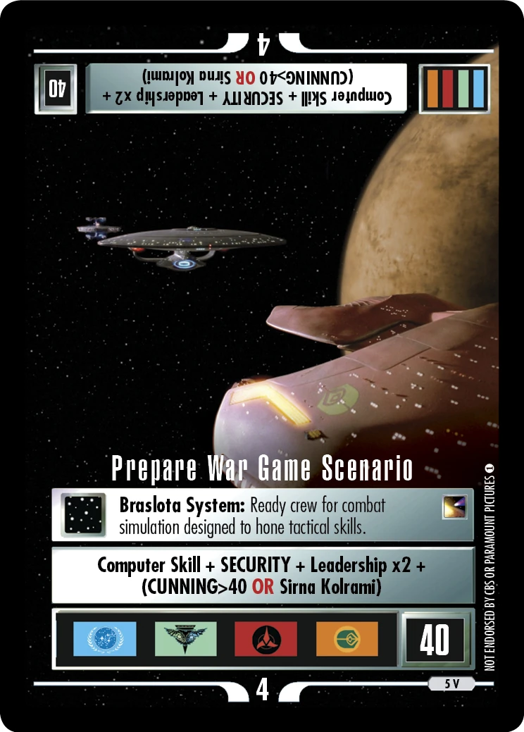 Prepare War Game Scenario (CoA) | CardGuide Wiki | Fandom