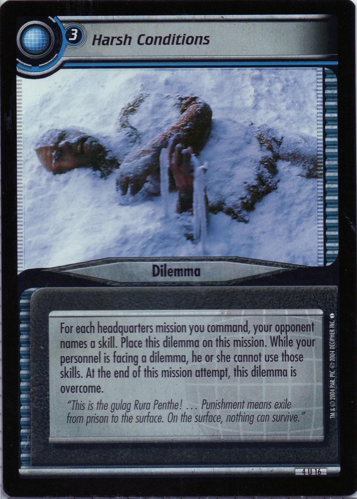 Harsh Conditions (NE) | CardGuide Wiki | Fandom