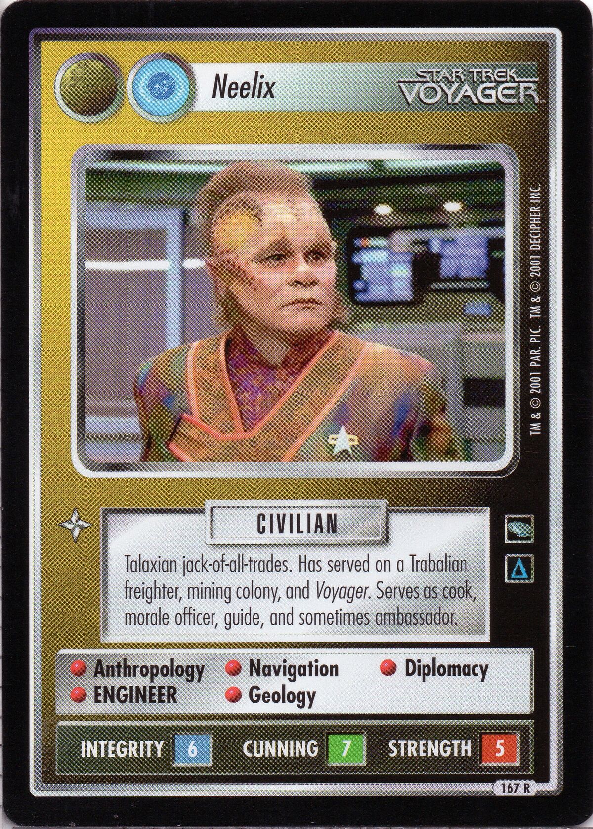 Neelix Voy Cardguide Wiki Fandom