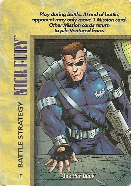 Nick Fury - Battle Strategy (IQOP) | CardGuide Wiki | Fandom
