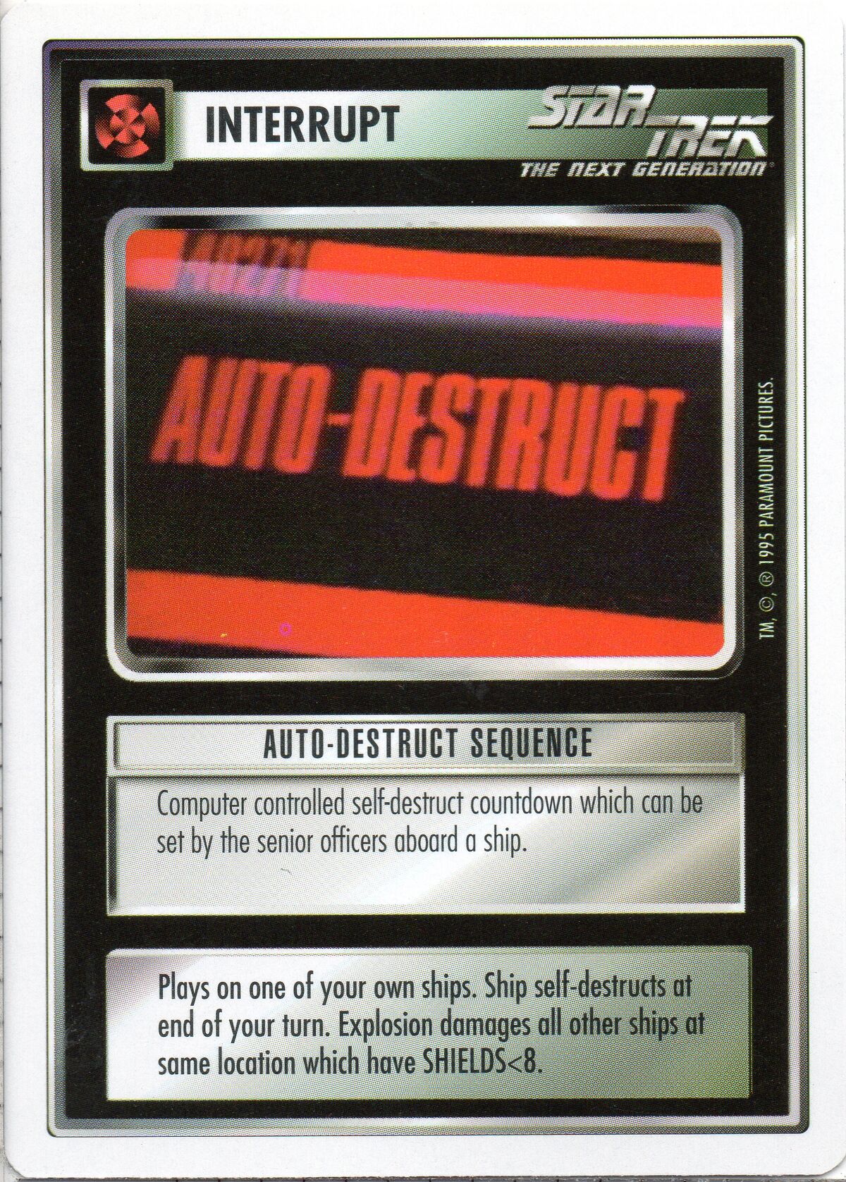 Auto Destruct Sequence Pu95 Cardguide Wiki Fandom