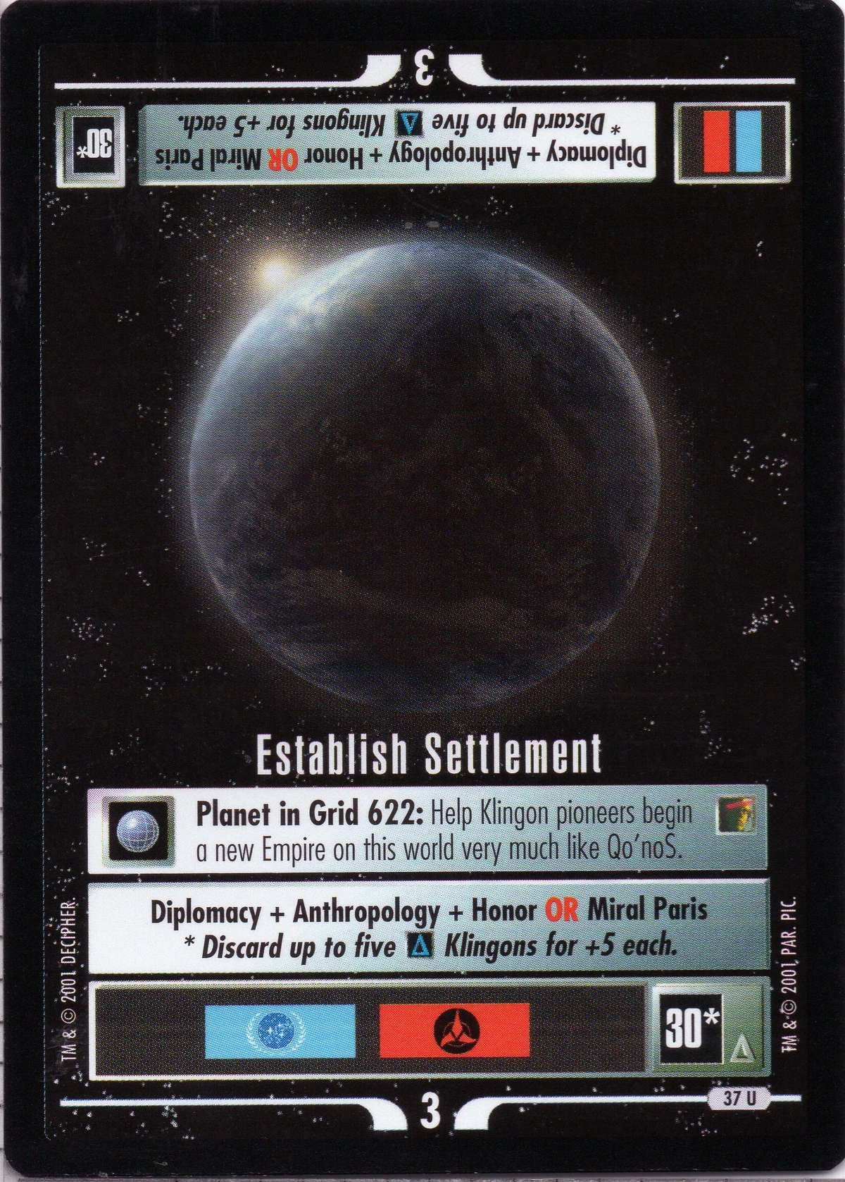 Establish Settlement (TB) | CardGuide Wiki | Fandom