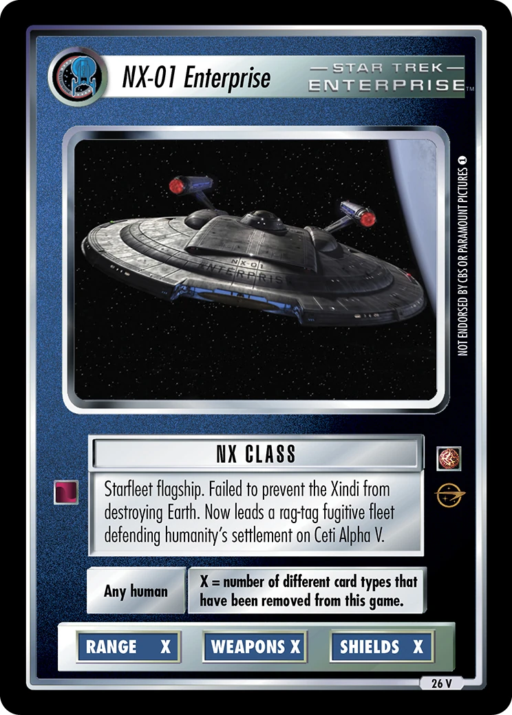 NX-01 Enterprise (AUT) | CardGuide Wiki | Fandom