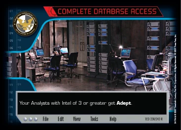 Complete Database Access (1E) | CardGuide Wiki | Fandom