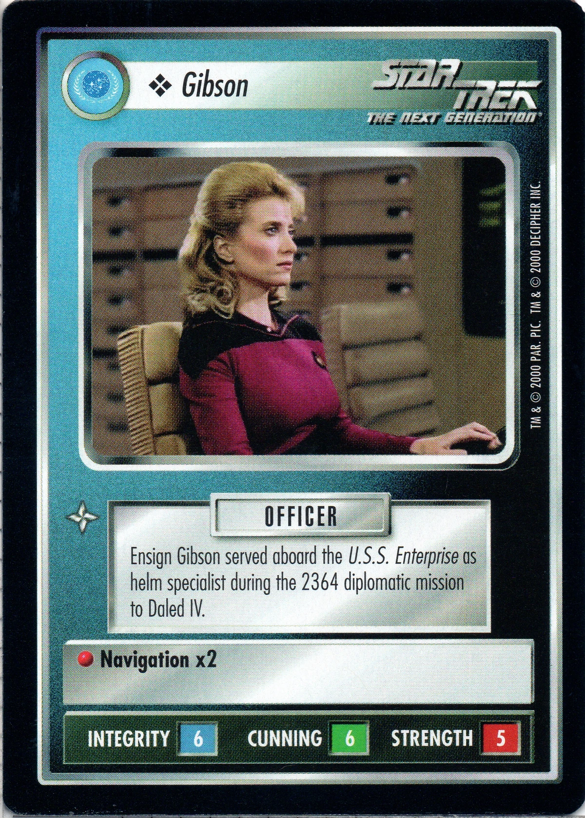 Gibson (TTWT) | CardGuide Wiki | Fandom