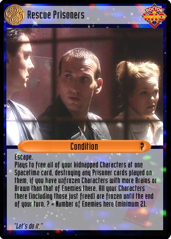 Rescue Prisoners (RD1) | CardGuide Wiki | Fandom