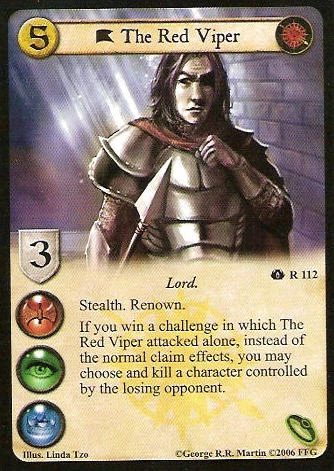 The Red Viper (ITE) | CardGuide Wiki | Fandom